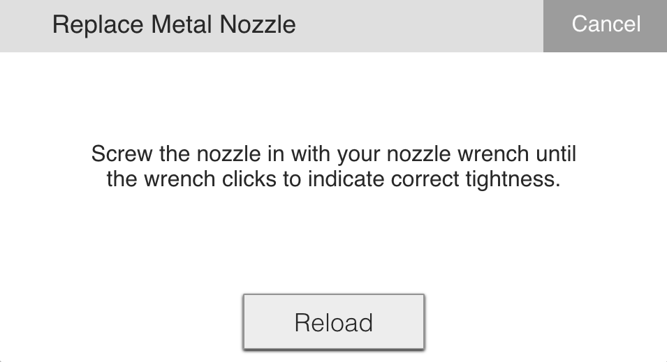 Clearing a Metal Material Jam