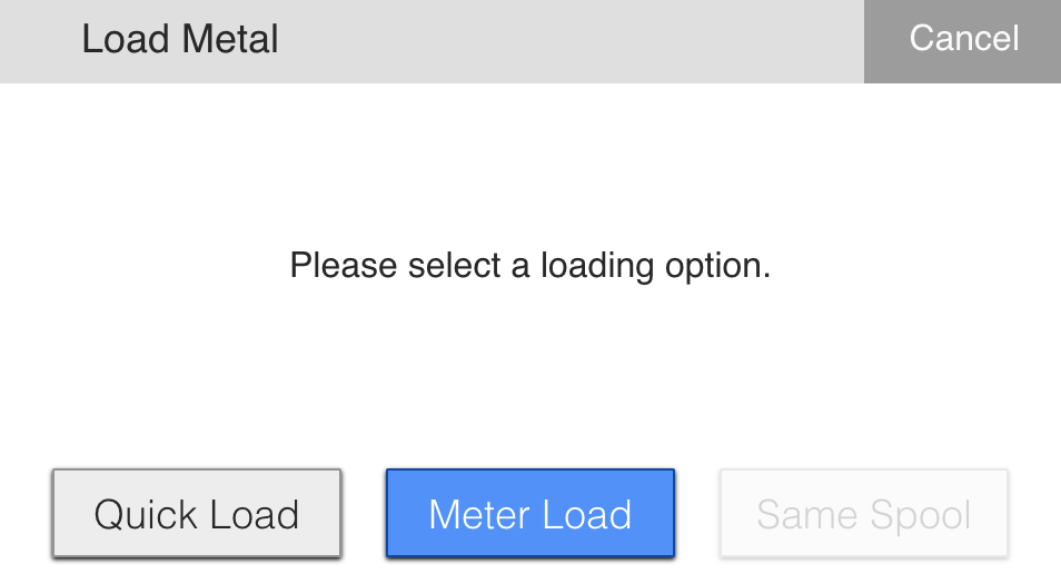 Clearing a Metal Material Jam