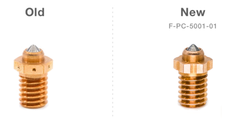 Metal Nozzle Replacement