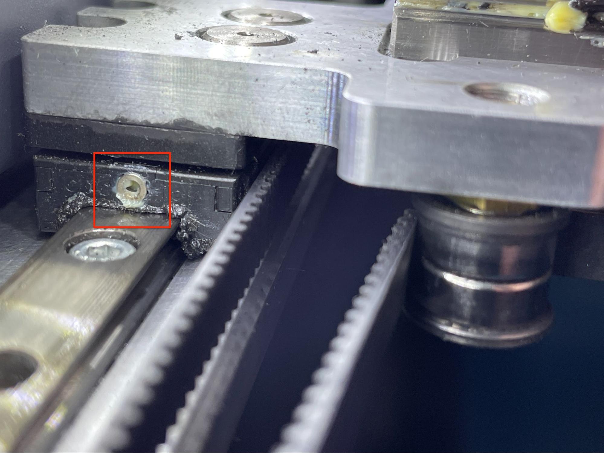 Motion System Maintenance (Metal X)