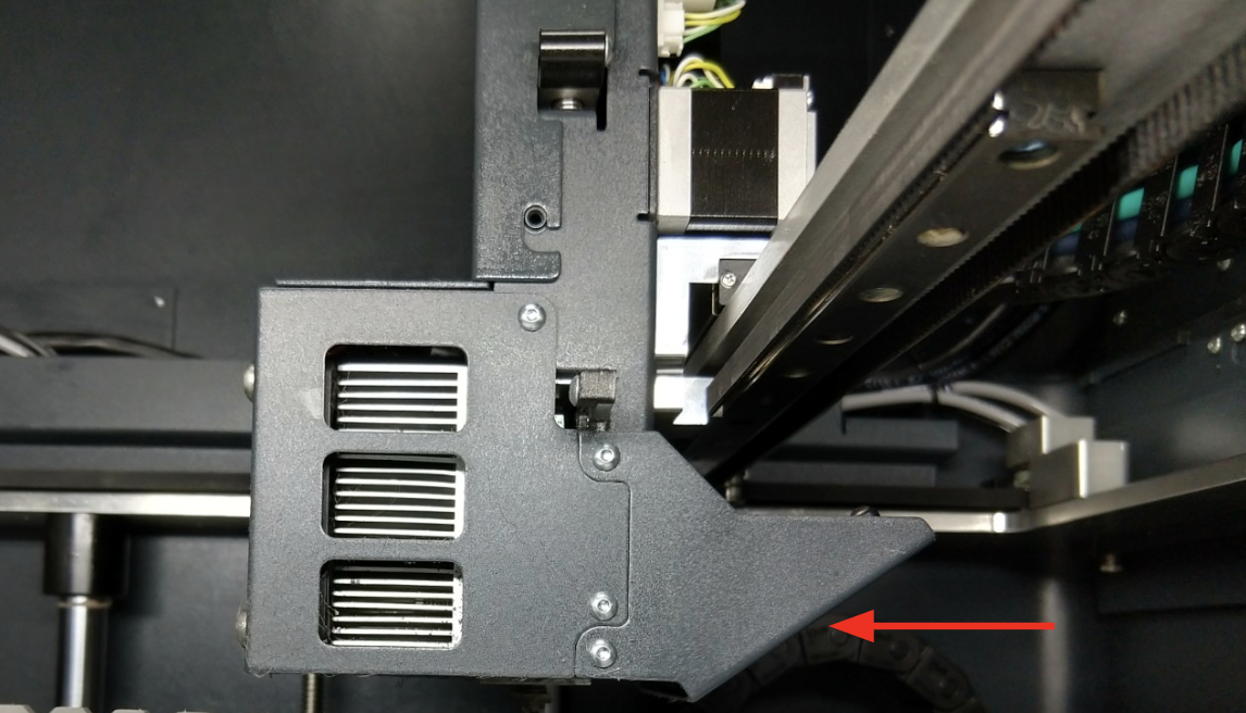Print Head Part Fan Error Troubleshooting (Metal X)