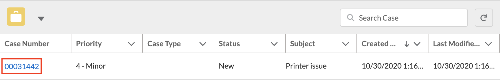 Adding Case Attachments