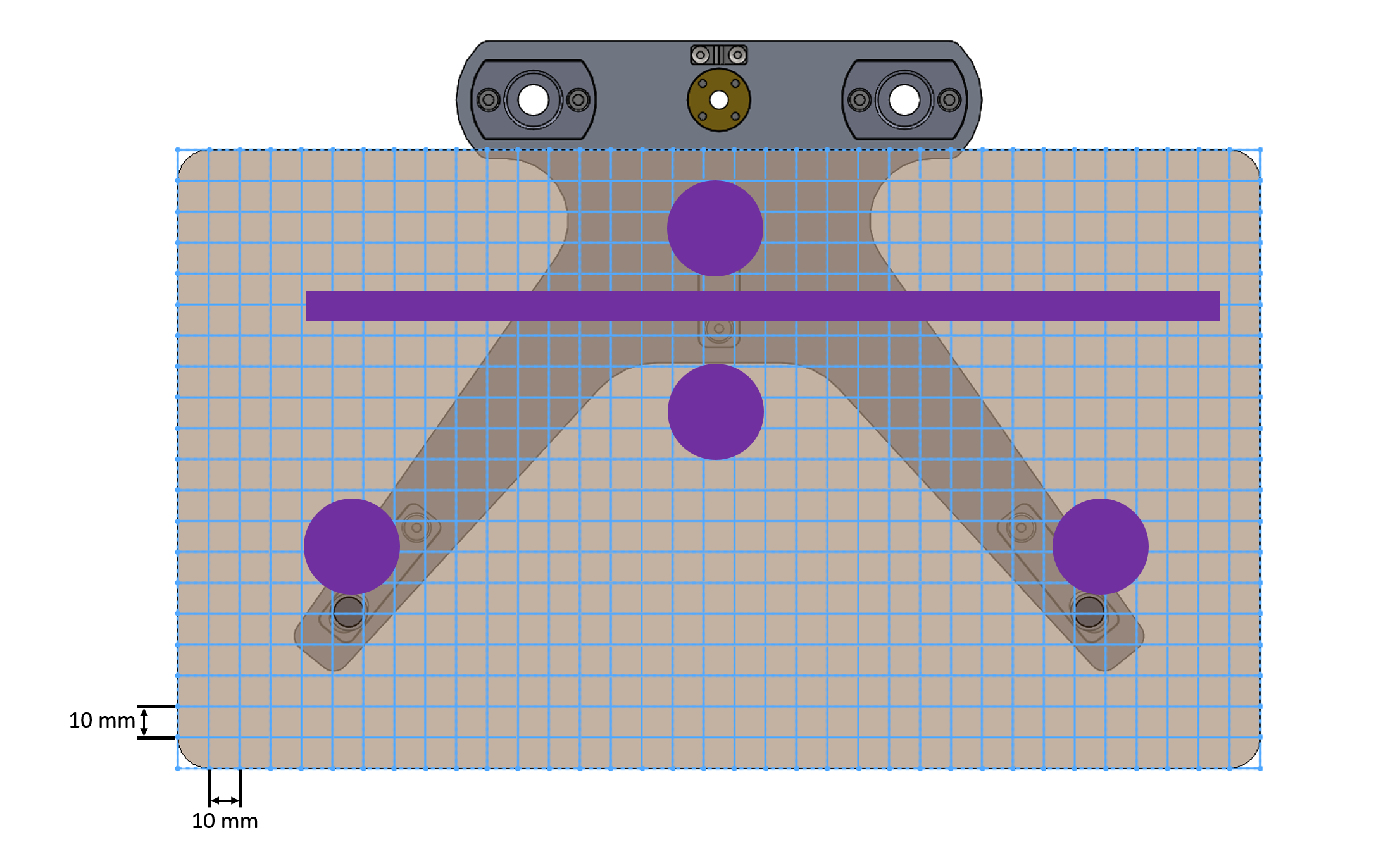 Bed Level Test Print (Desktop)