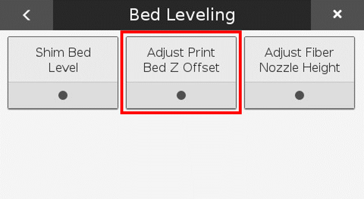 Adjust Z Offset (Desktop)