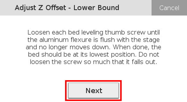 Adjust Z Offset (Desktop)