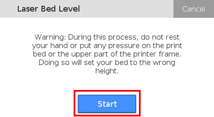Level the Print Bed (Industrial)