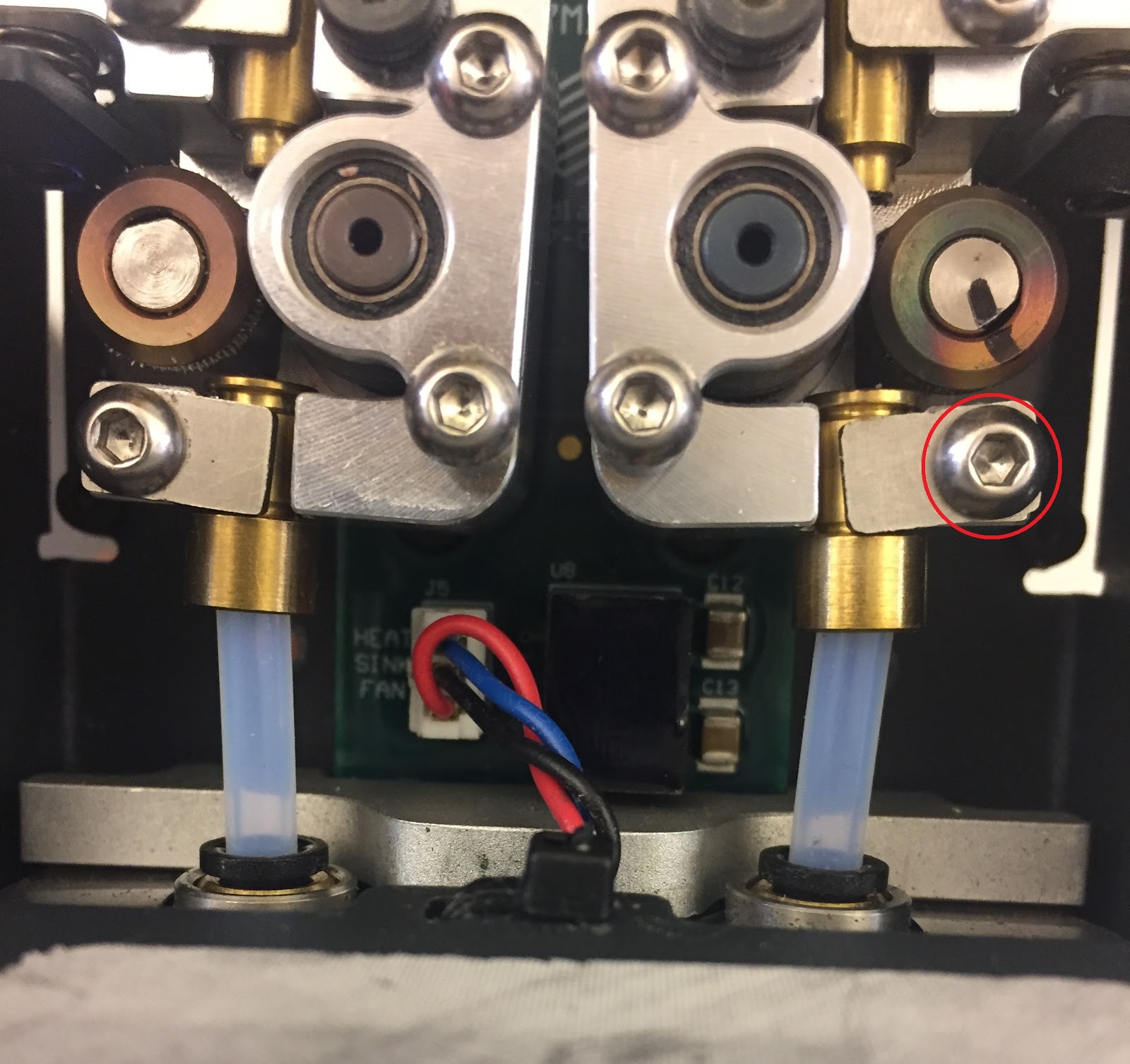 Replacing Lower Metal Feed Tube