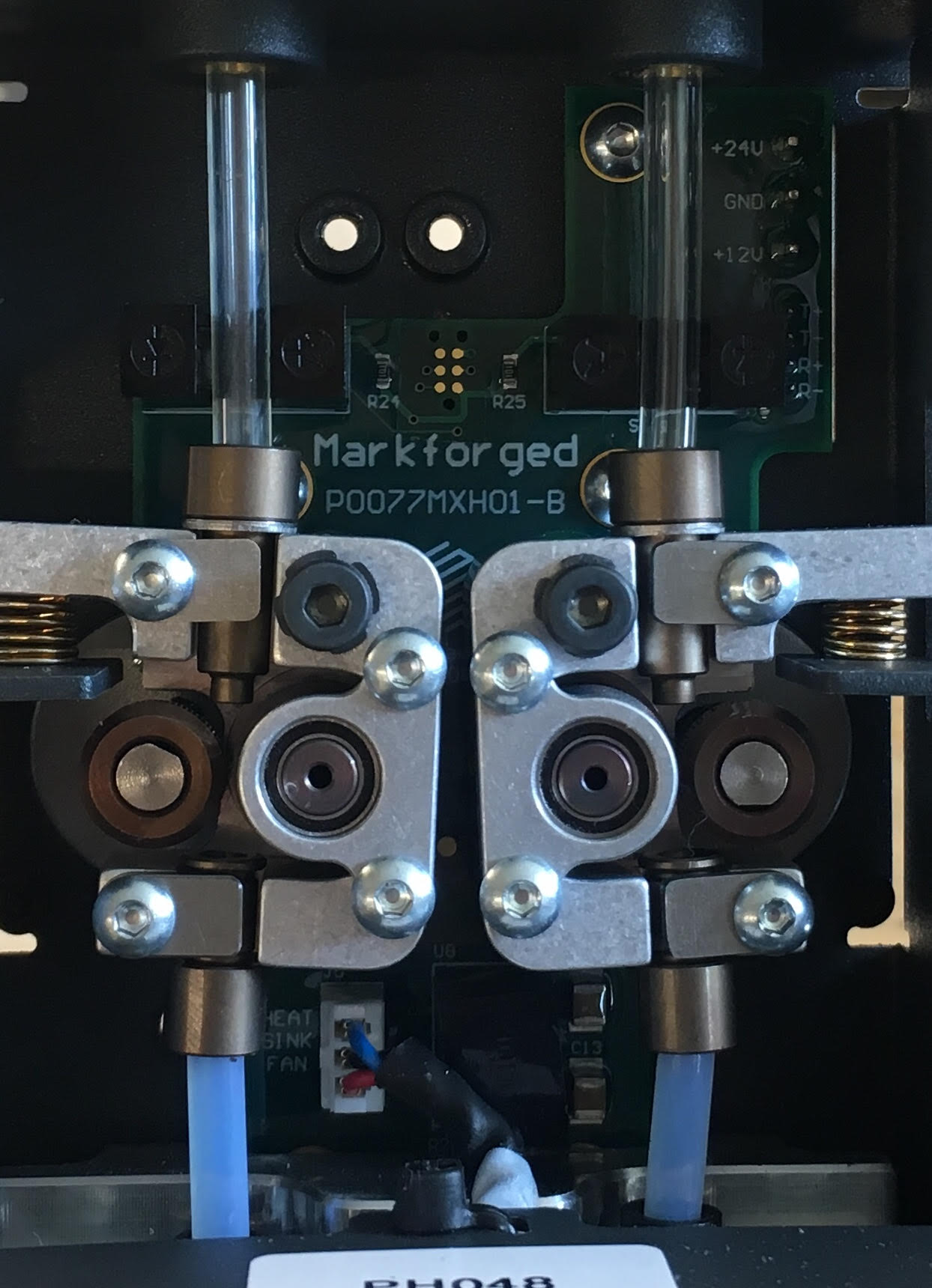 Clearing a Release Material Jam