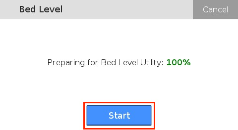 Level the Print Bed (Metal X)