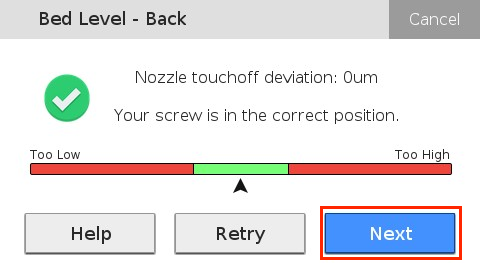 Level the Print Bed (Metal X)