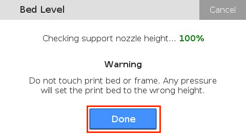 Level the Print Bed (Metal X)