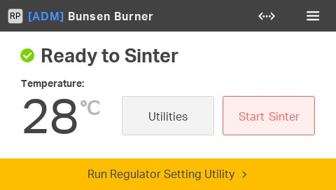 Regulator Setting Utility