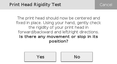 Test Motion and Rigidity
