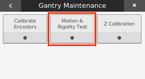 Test Motion and Rigidity