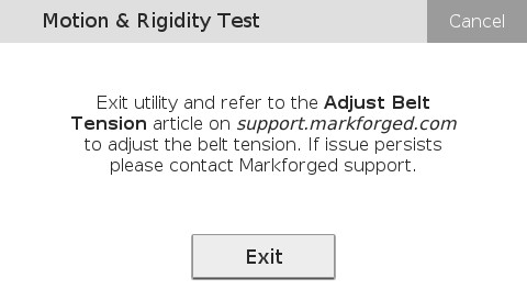 Test Motion and Rigidity