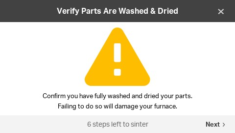 Start a Sinter Run (Sinter-1)