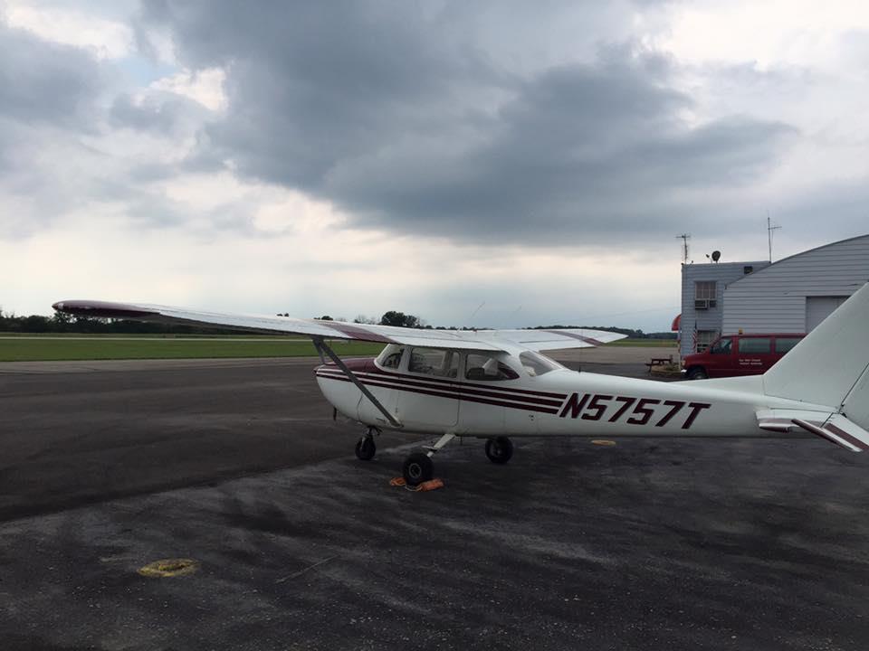 KMSN: IFR checkride! Long line at MSN so two approaches at LNR (LOC 27 ...