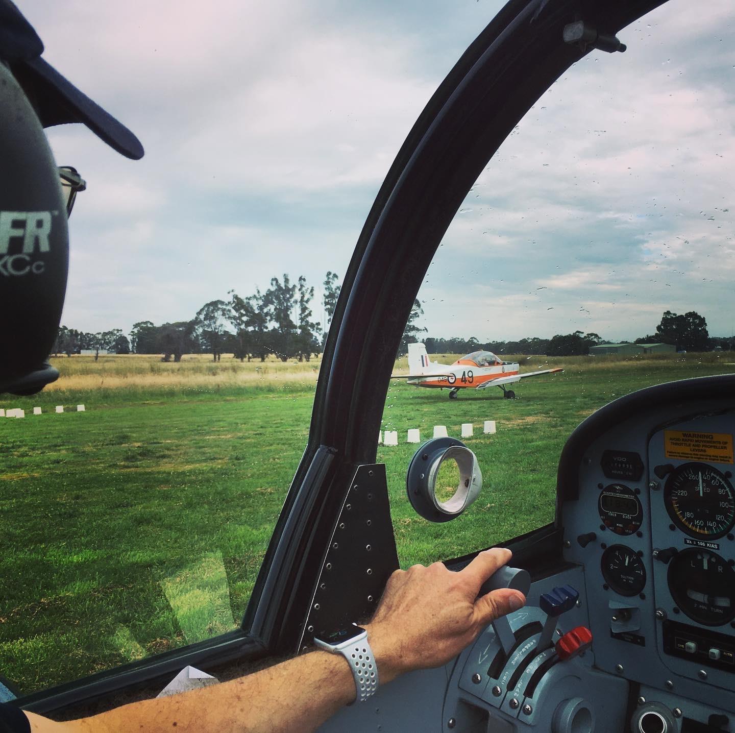 YLIL: Formation flight training in the number 2 position of a 3 ...