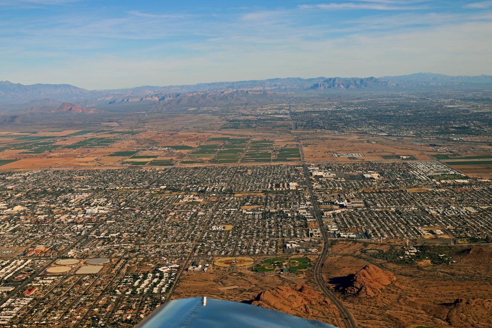 KDVT A39 KDVT: Maintenance flight to Ak-Chin after oil change, then RTB.