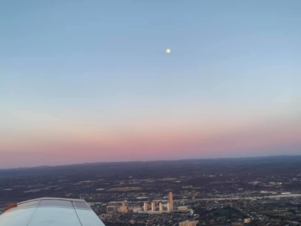 KALB KGFL K30 KDDH KALB: VFR - First Unofficial Young Eagles Flight