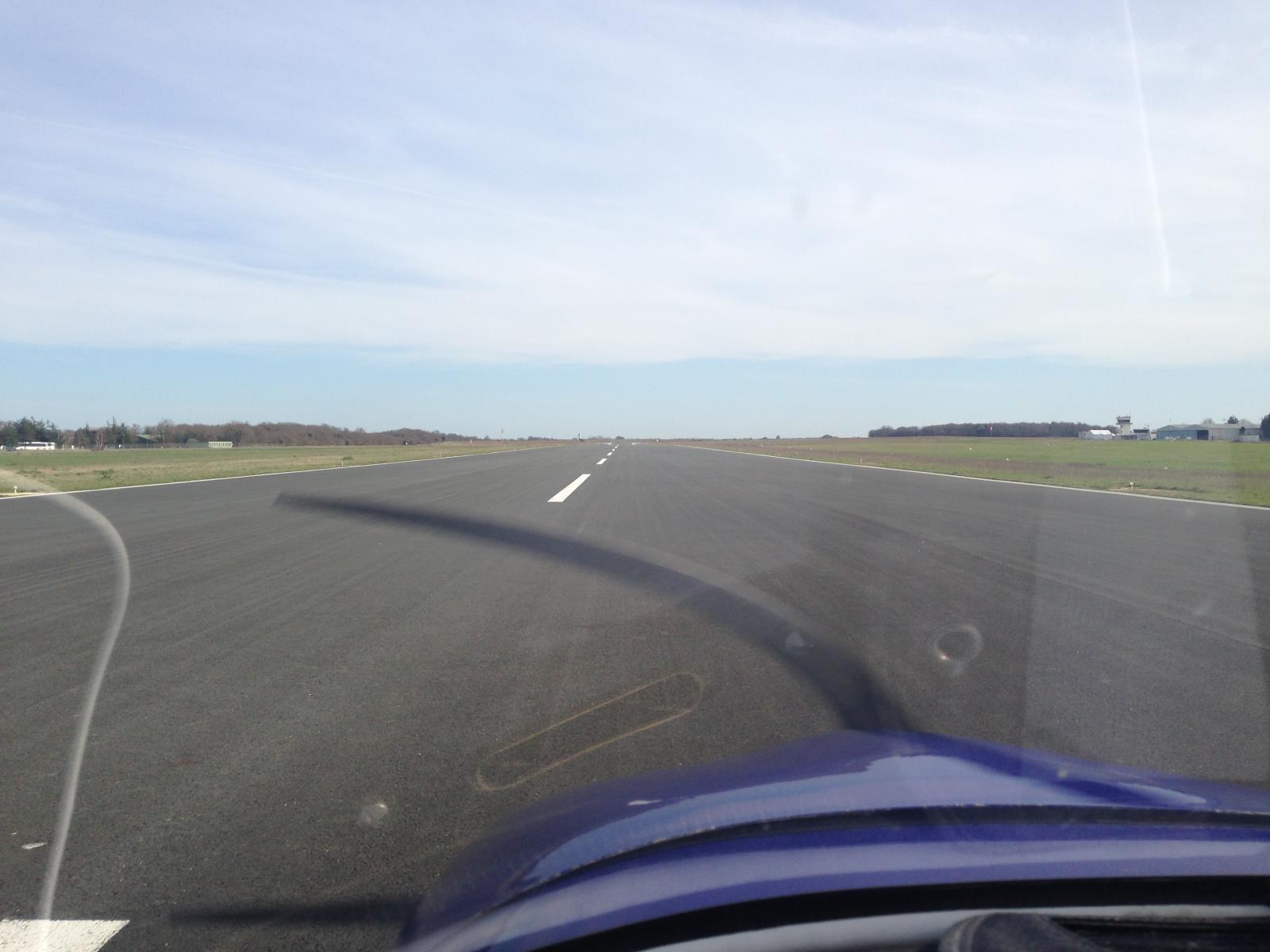 LFDN LFCH: Flight back to Arcachon