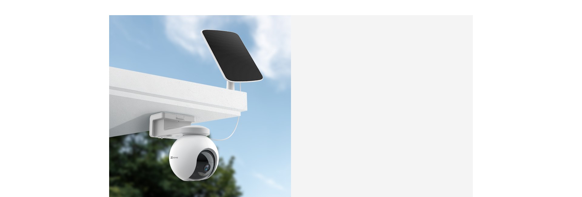 EZVIZ HB8 - Caméra Wi-Fi motorisée sur batterie