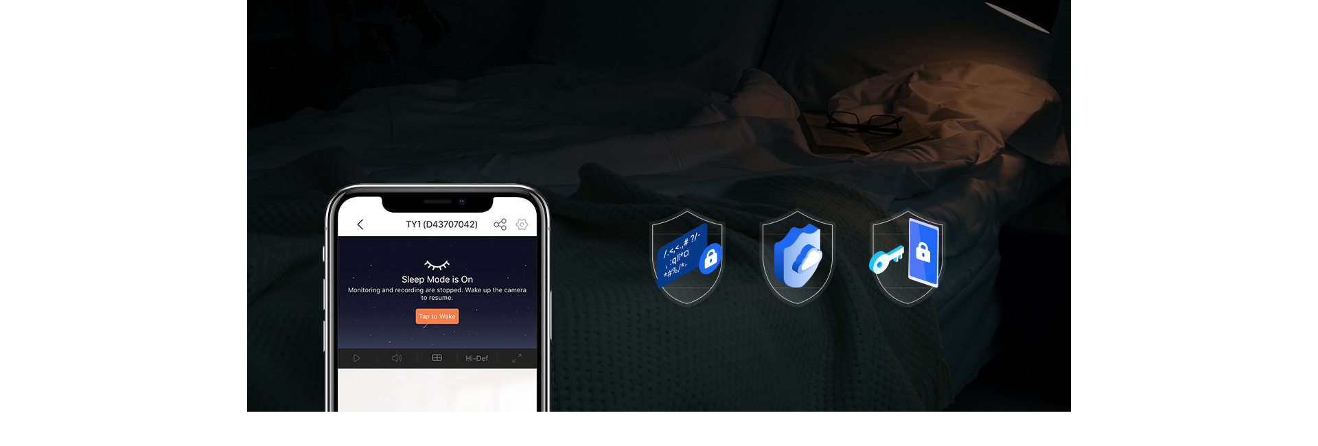 EZVIZ TY1 4MP - 2K Smart Wi-Fi Pan & Tilt Camera