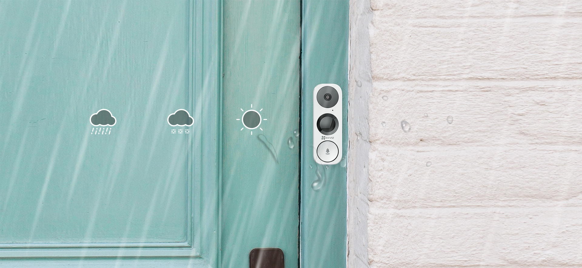 EZVIZ DB1 - Wi-Fi Smart Video Doorbell