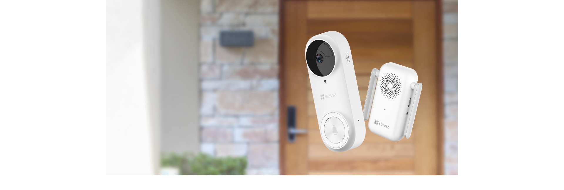 Ezviz Db2 Pro Battery Powered Video Doorbell Kit