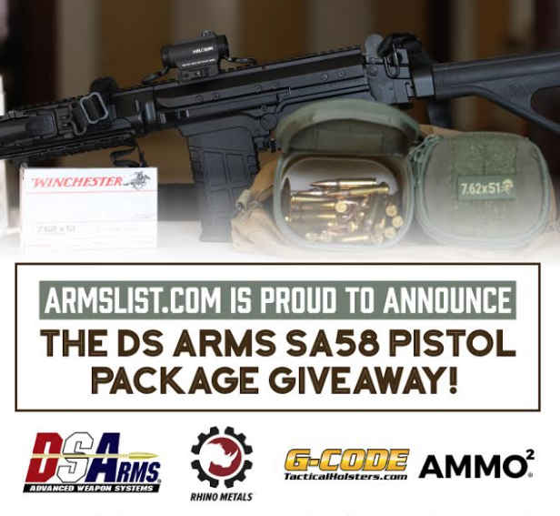 ARMSLIST - DS Arms SA58 Pistol Giveaway!