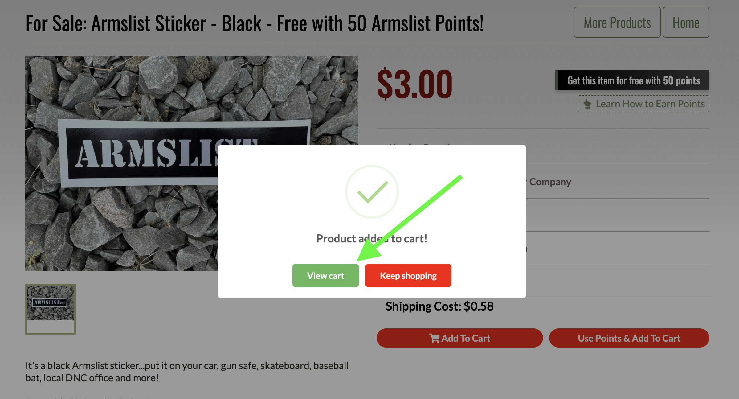 ARMSLIST - How to use Armslist Points!