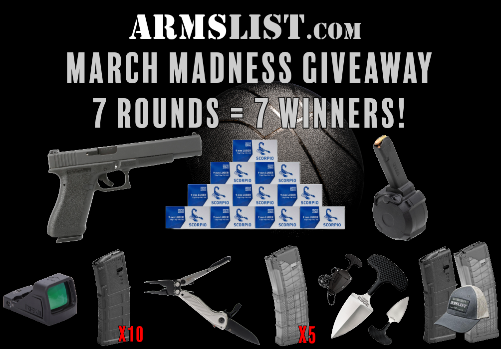ARMSLIST - The Annual Armslist March Madness Giveaway is here!