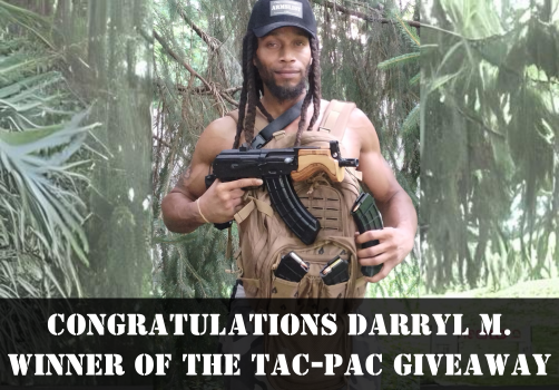 ARMSLIST - Tac-Pac Giveaway Winner