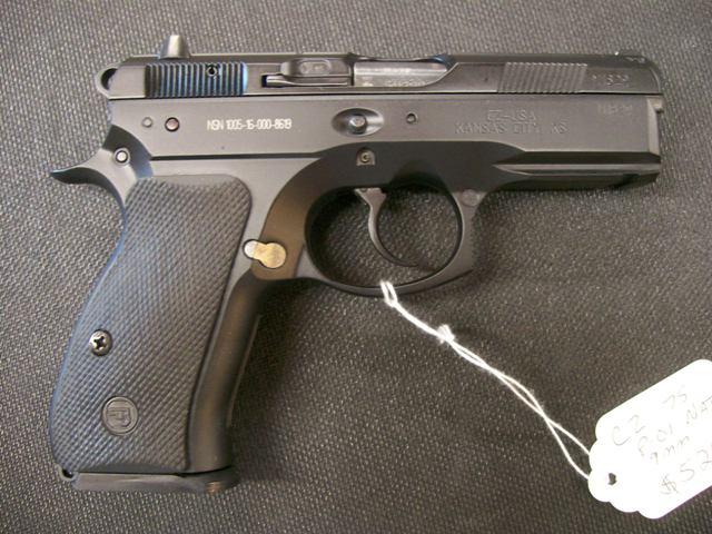 ARMSLIST - CZ 75 Compact P01 9mm Luger Black Polycoat