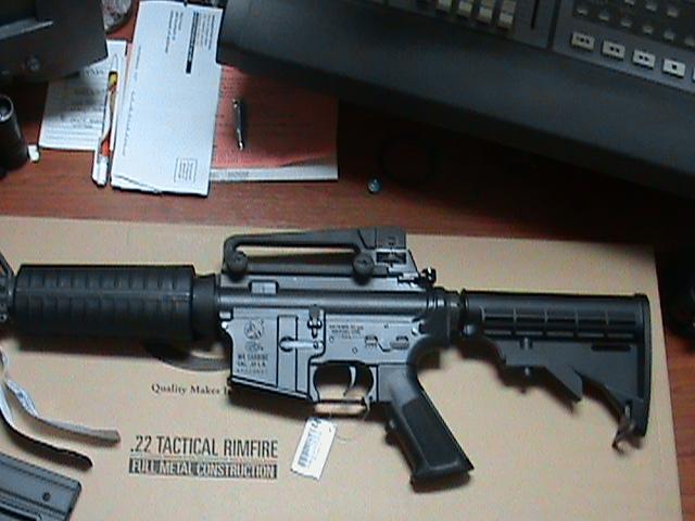 ARMSLIST - Colt M4 Carbine .22LR with green laser sight