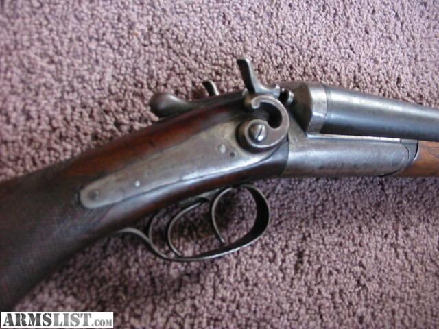 ARMSLIST - For Sale: Antique 1800's double barrel 12 gauge shotgun