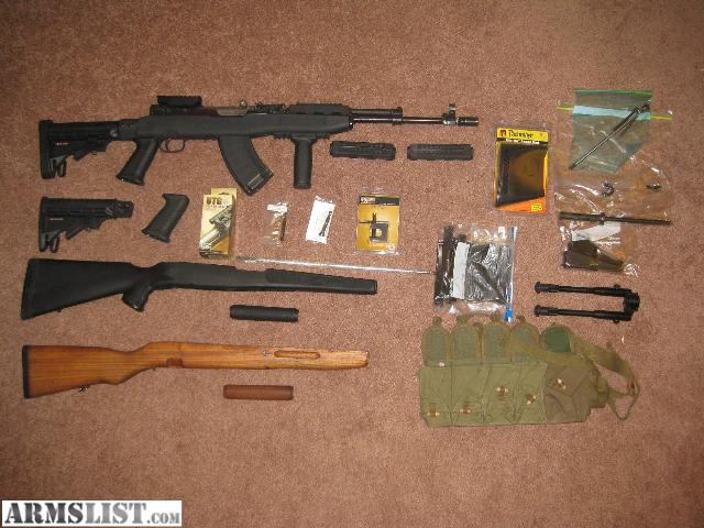 ARMSLIST - For Sale: SKS Rifle Kit with Extras