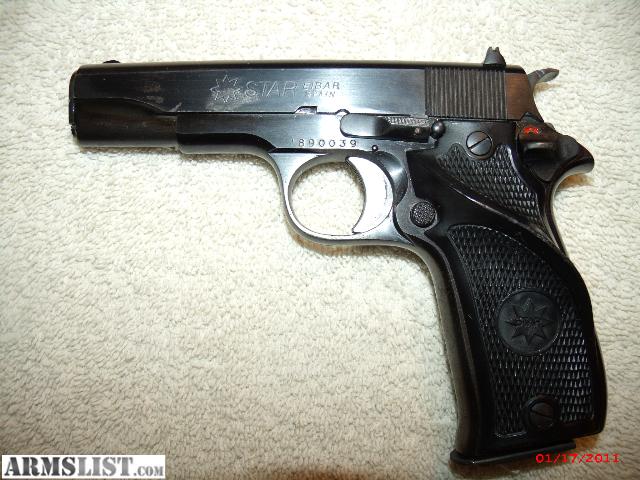 ARMSLIST - For Sale/Trade: Star Model SS .380 acp