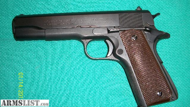 ARMSLIST - For Sale: COLT M1911A1