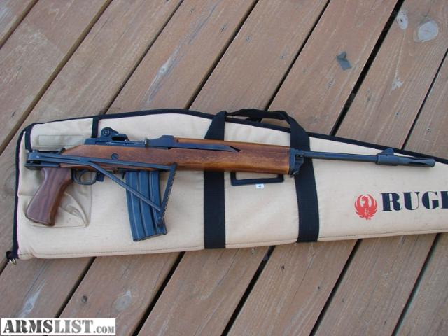 ARMSLIST - For Sale/Trade: Ruger Mini 14 223 w/ Folding Stock Wood ...