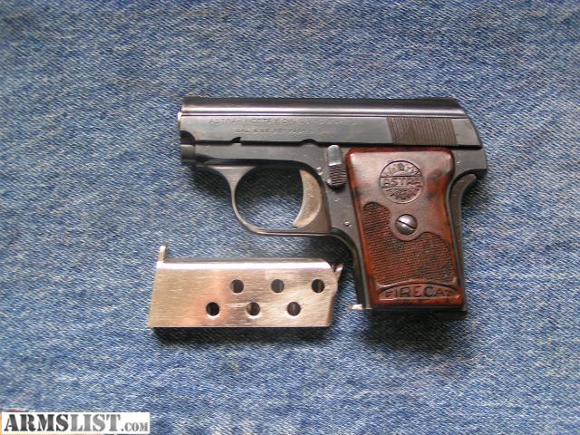ARMSLIST - For Sale: astra firecat .25 acp semi auto pistol