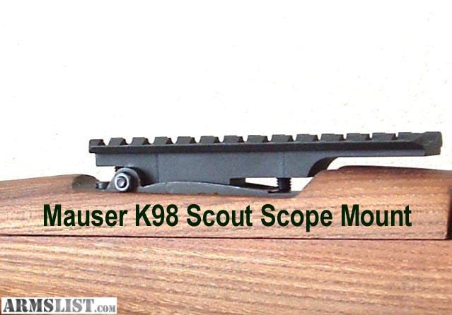ARMSLIST - For Sale: Mauser 98K Scout Scope Mount