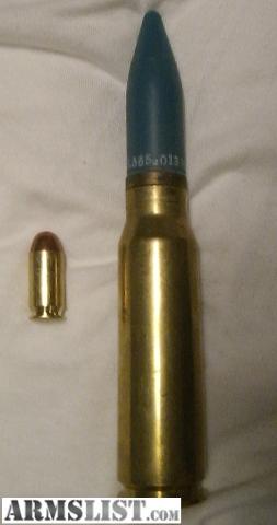 ARMSLIST - For Sale: 20MM dummy rounds