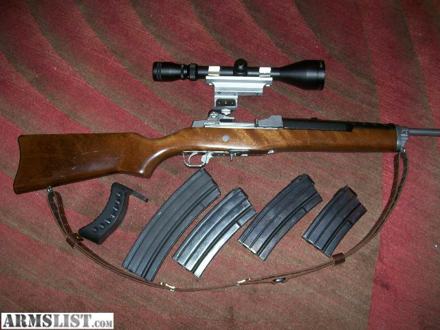 ARMSLIST - For Sale: Ruger Mini 14 and accessories