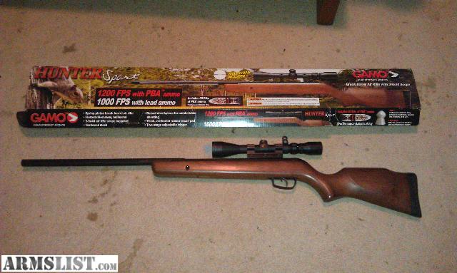 ARMSLIST - For Sale: Gamo Hunter Sport .177 Air Rifle 1200 FPS