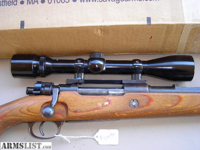 ARMSLIST - For Sale: Mauser 98 8 mm with scope