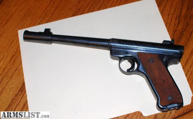 ARMSLIST - For Sale: RUGER MARK 1 WITH A RUGER FACTORY MUZZLE BRAKE ...