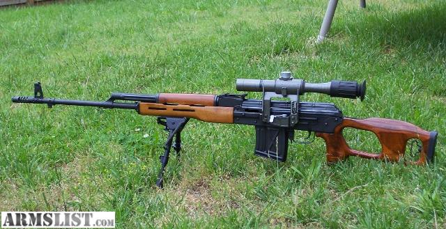 ARMSLIST - For Sale: Romanian PSL (Dragunov) with Bi-pod and Russian 4x ...