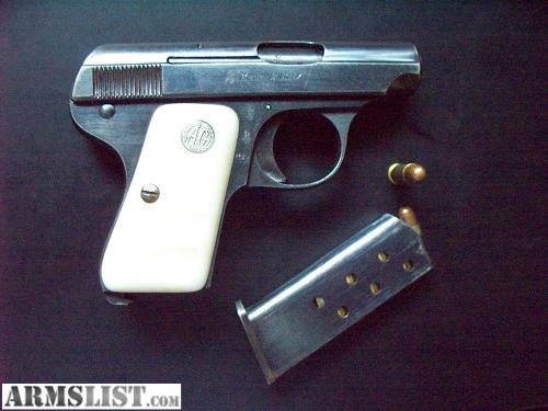 ARMSLIST - For Sale: Italian made .25 Auto