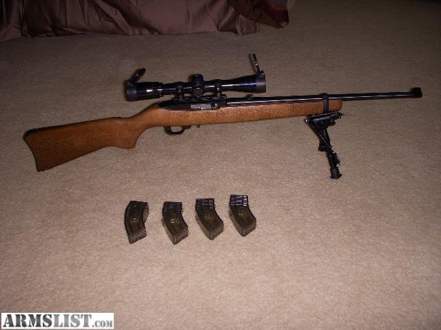 ARMSLIST - For Sale: Ruger 10-22 with scope, bipod, 7 mags and more